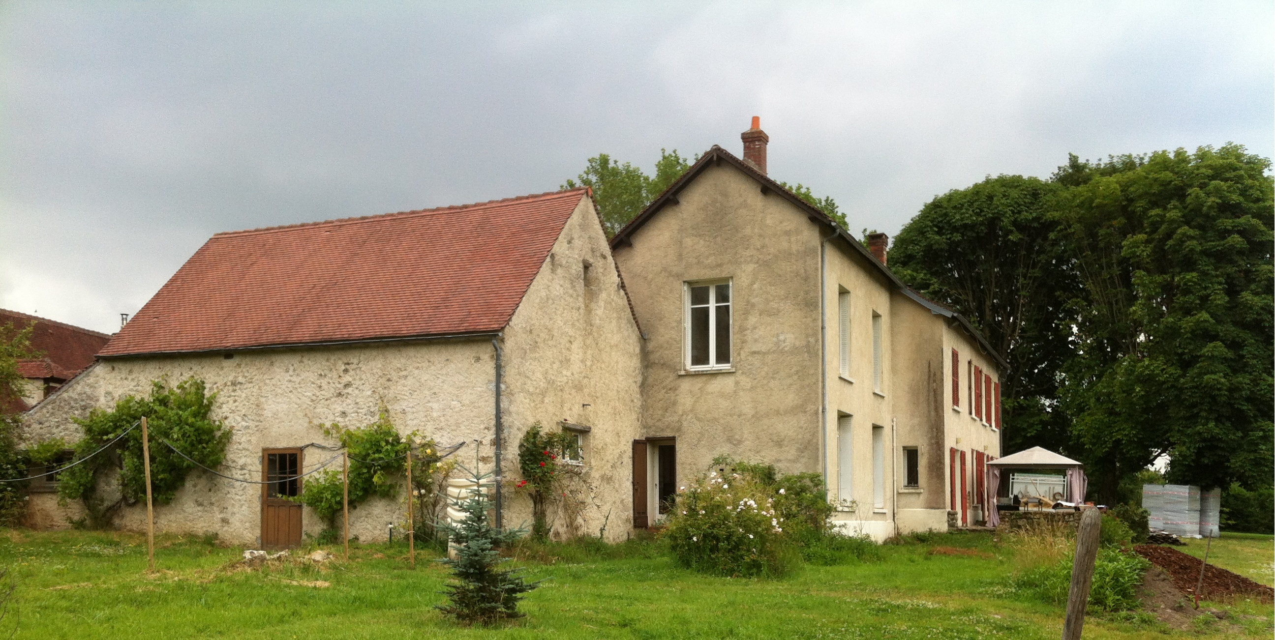 Rénovation d'une ferme ancienne en Vallée de Chevreuse